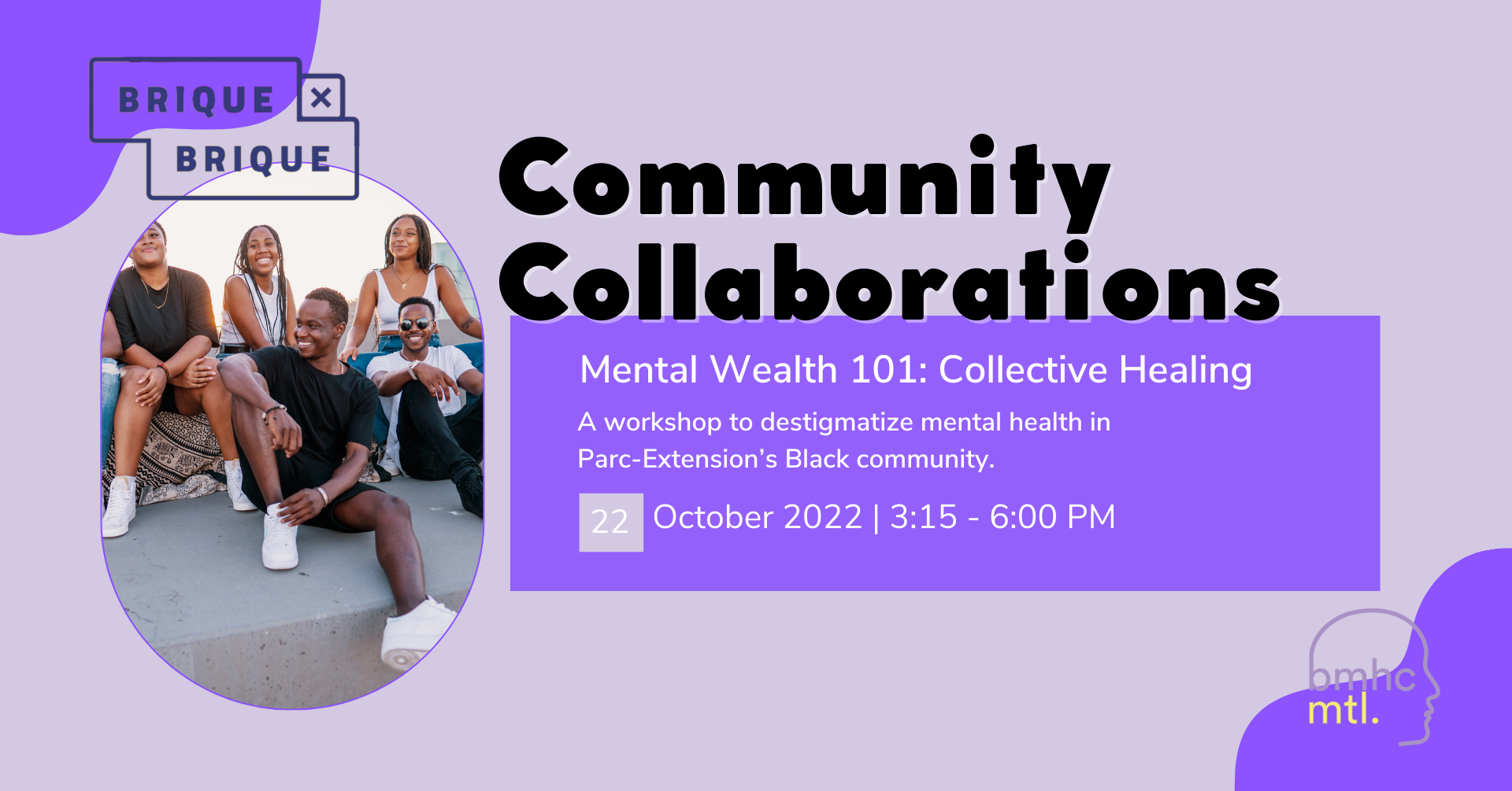 Brique par Brique Workshop – Black Mental Health Connections